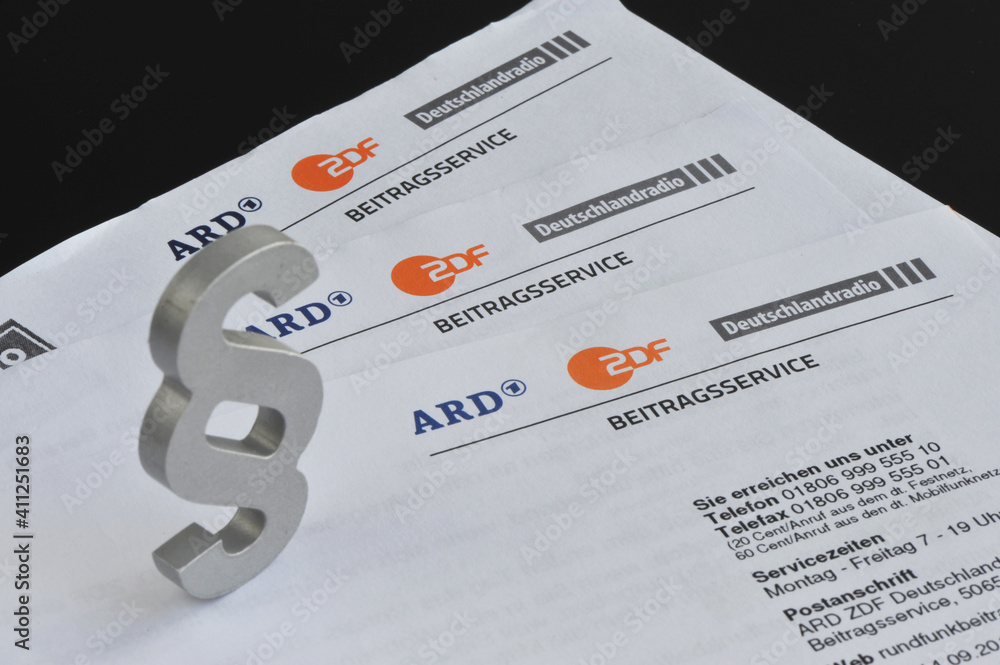 Hamburg /Germany - September 30, 2018: Paragraph sign and letters with ...