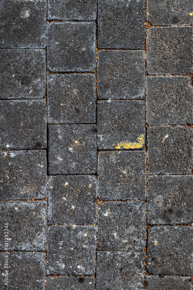 Texture wall of Sidewalk pedestrian road. Texture for compositing and ...