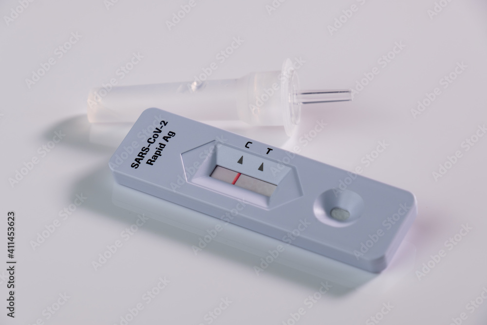 Corona Schnelltest / COVID-19 (2019-nCoV - coronavirus / SARS-CoV-2 ...
