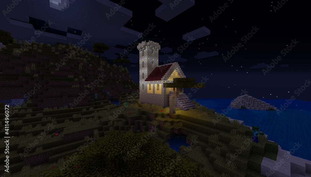 Minecraft Game – February 5 2021: Sample of Simply Stone Medieval ...