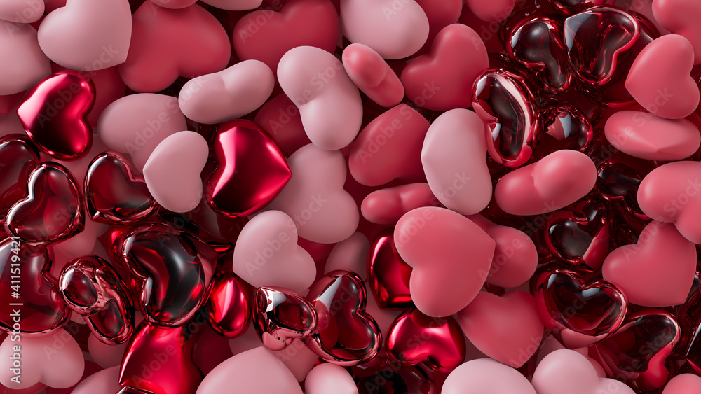 Love Heart 3d Wallpaper Hd Desktop