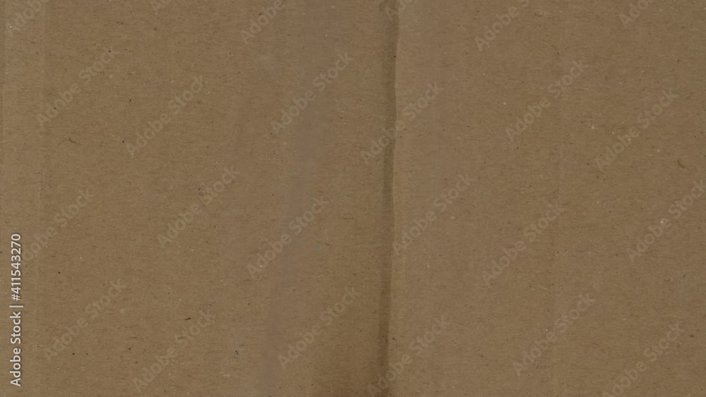 Moment of appearance of fire and strengthening of burning of cardboard ...