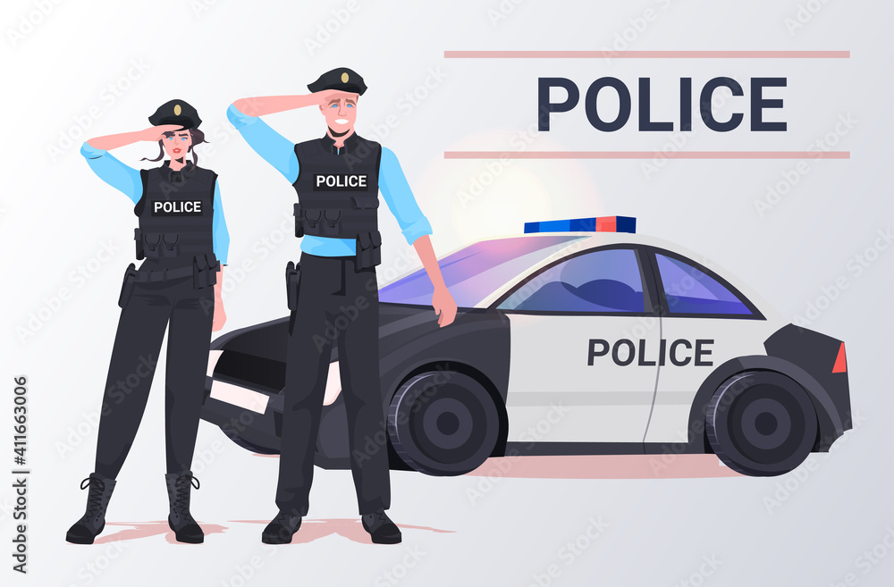 police officers in tactical gear riot policeman and policewoman ...