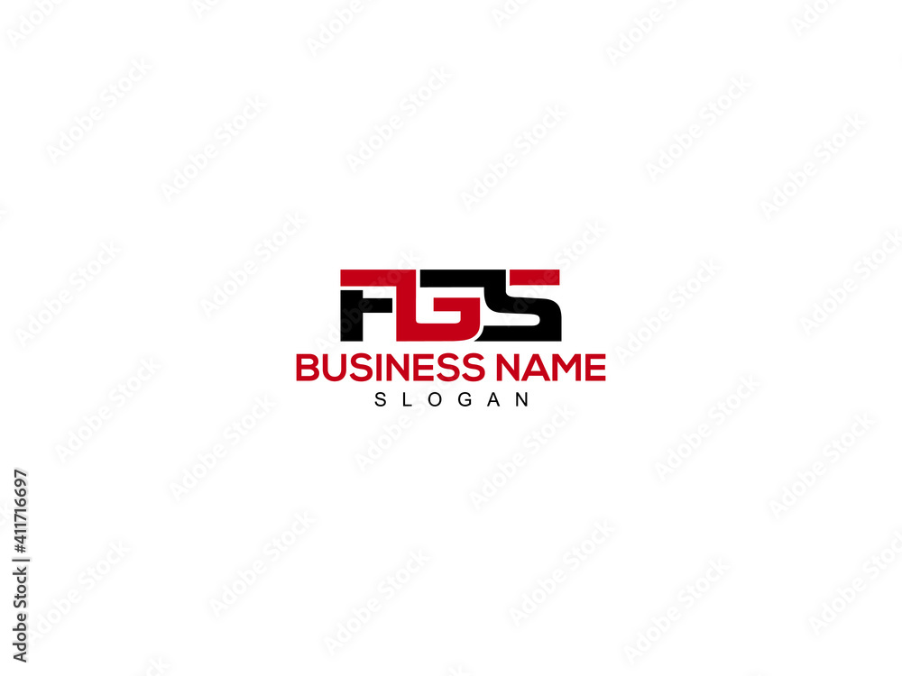 FGS Logo vector And Illustrations For Busines Stock Vector | Adobe Stock