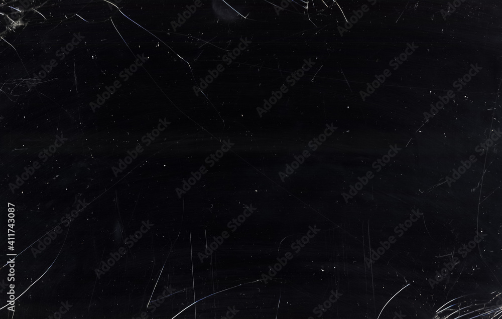 Broken texture overlay. Dust scratches layer. Dark crushed TV screen ...
