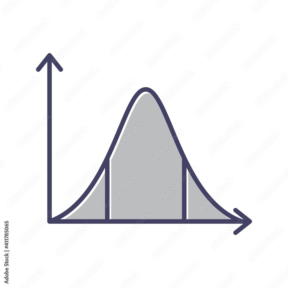 Unique Statistics Line Vector Icon Stock Vector | Adobe Stock