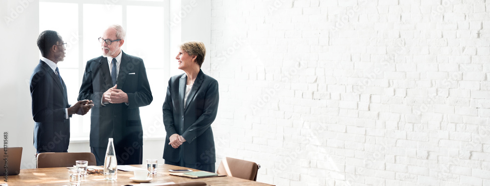 Business people networking Stock Photo | Adobe Stock