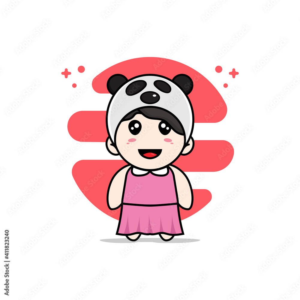 Cute Panda Costume