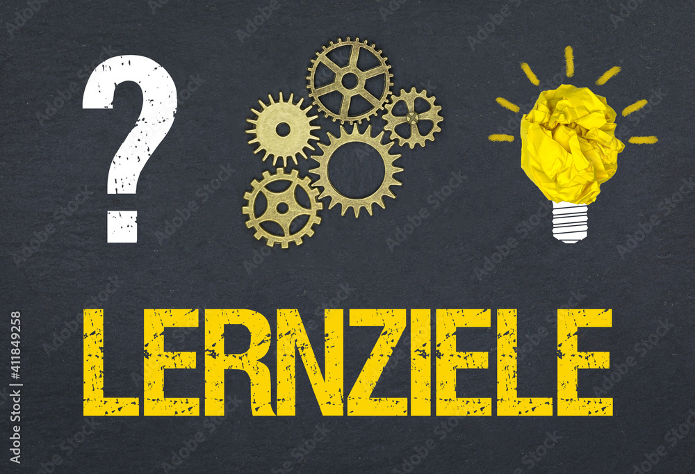 Lernziele Stock Photo | Adobe Stock