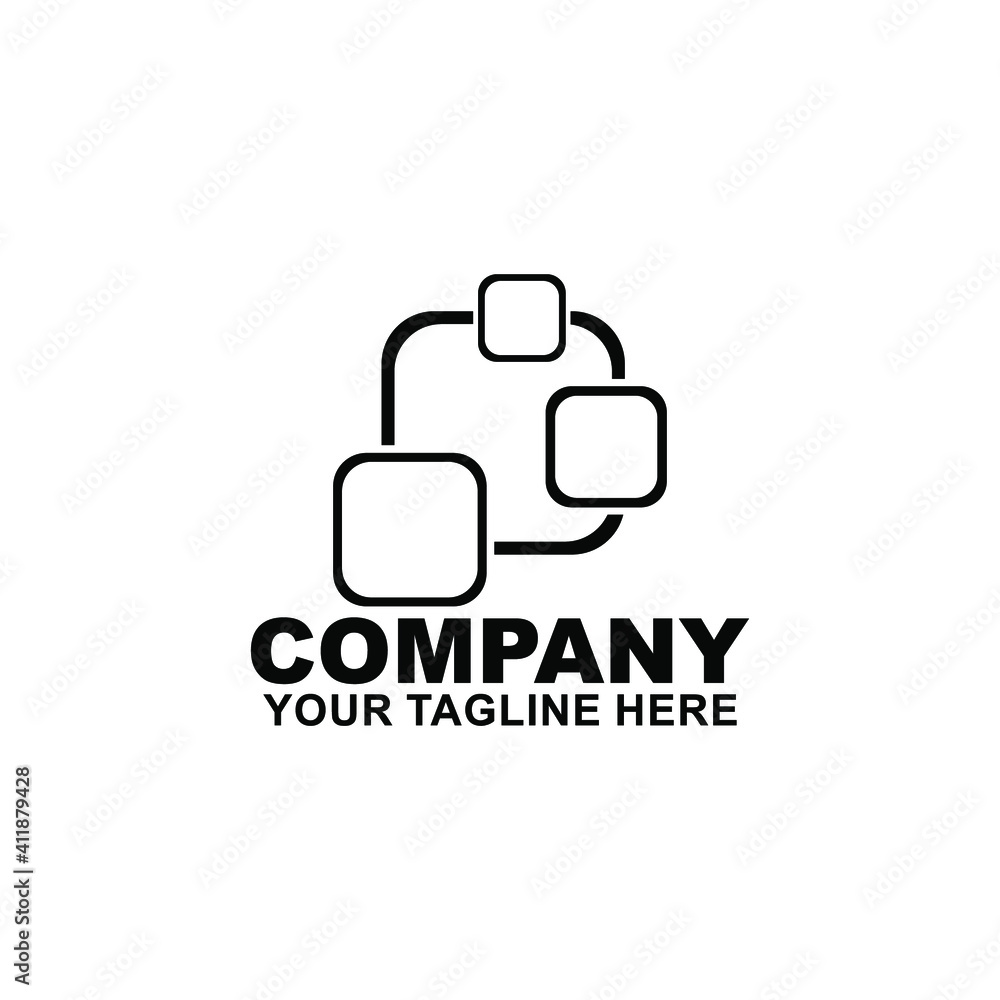 Powerful vector design and easy logo animation design Stock Vector ...