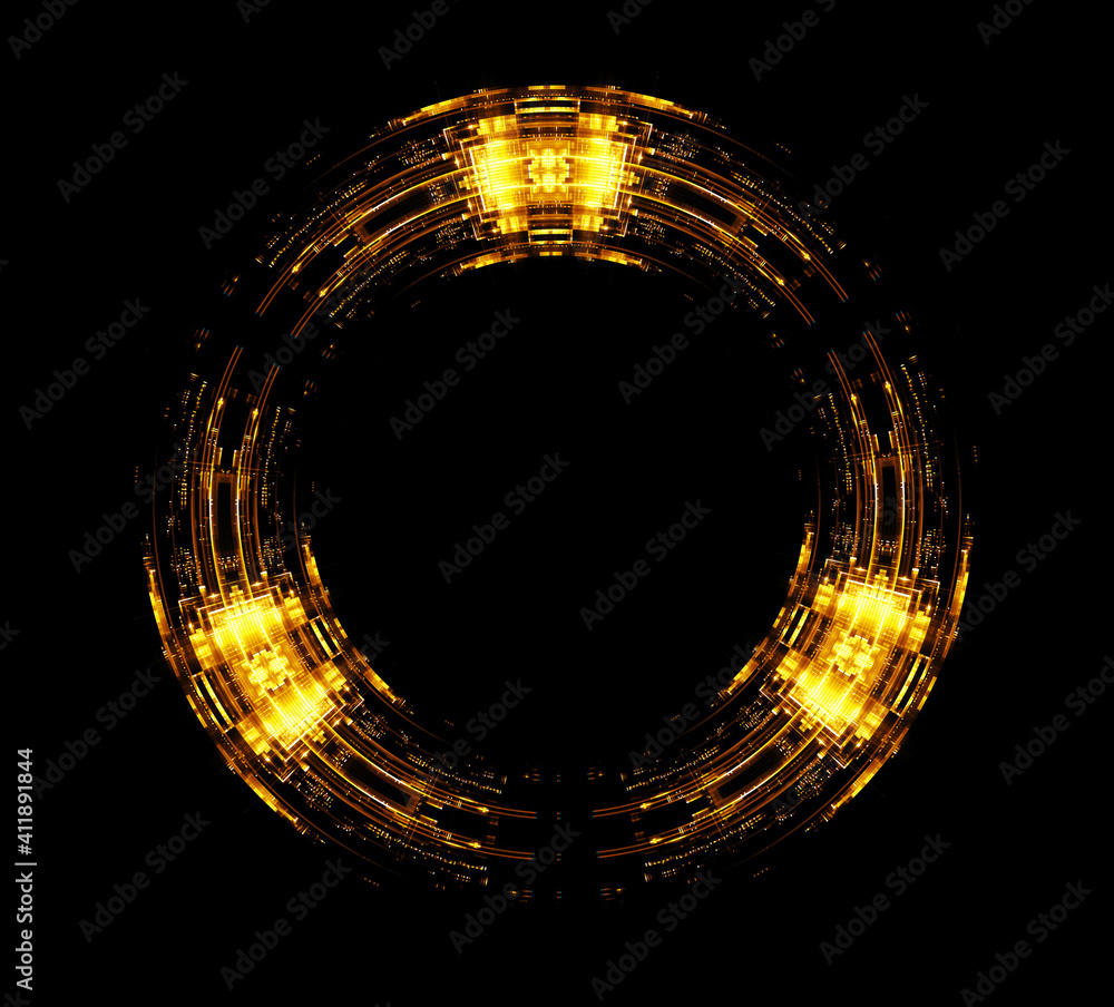 Vivid abstract background. Beautiful design of rotation frame ...