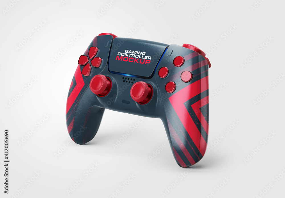 Gaming Console and Controller Mockup for Design and Branding Projects ...
