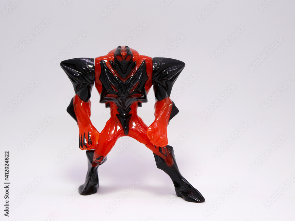 Miles Dread. Max Steel's enemy villain. Max Steel. Plastic toy figure ...
