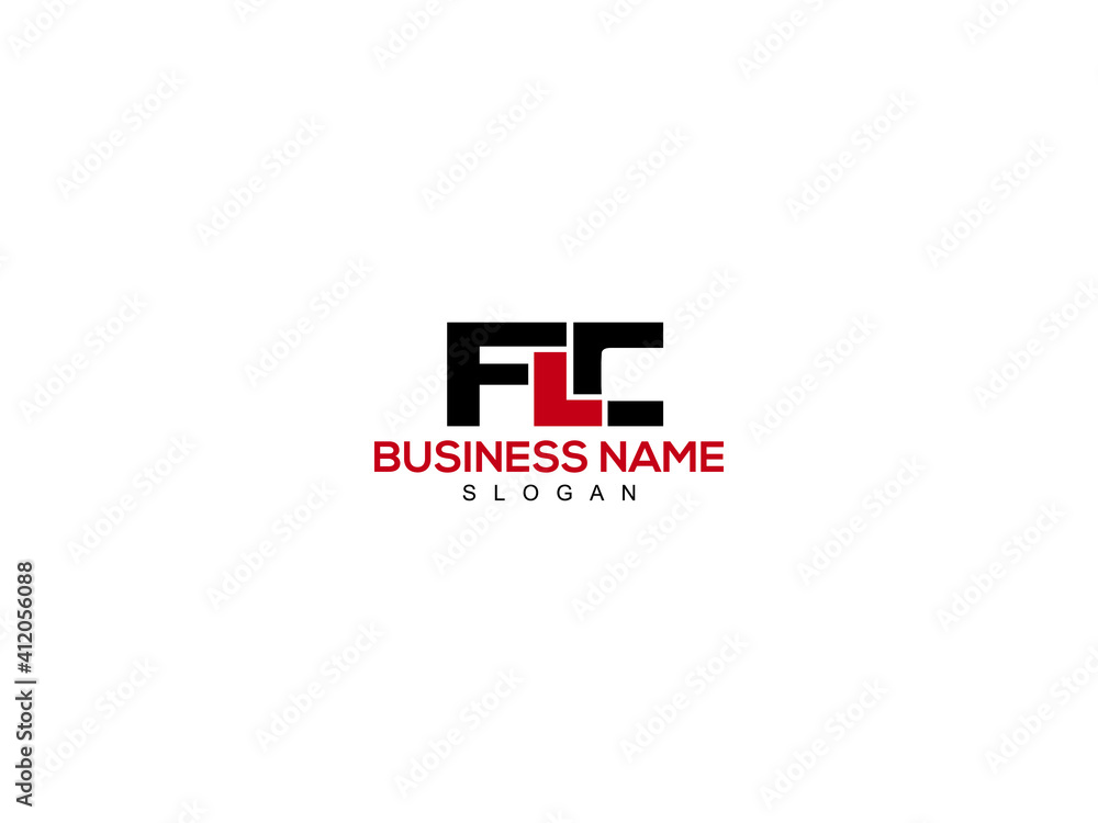 FLC Letter and templates design For Your Business Stock Vector | Adobe ...