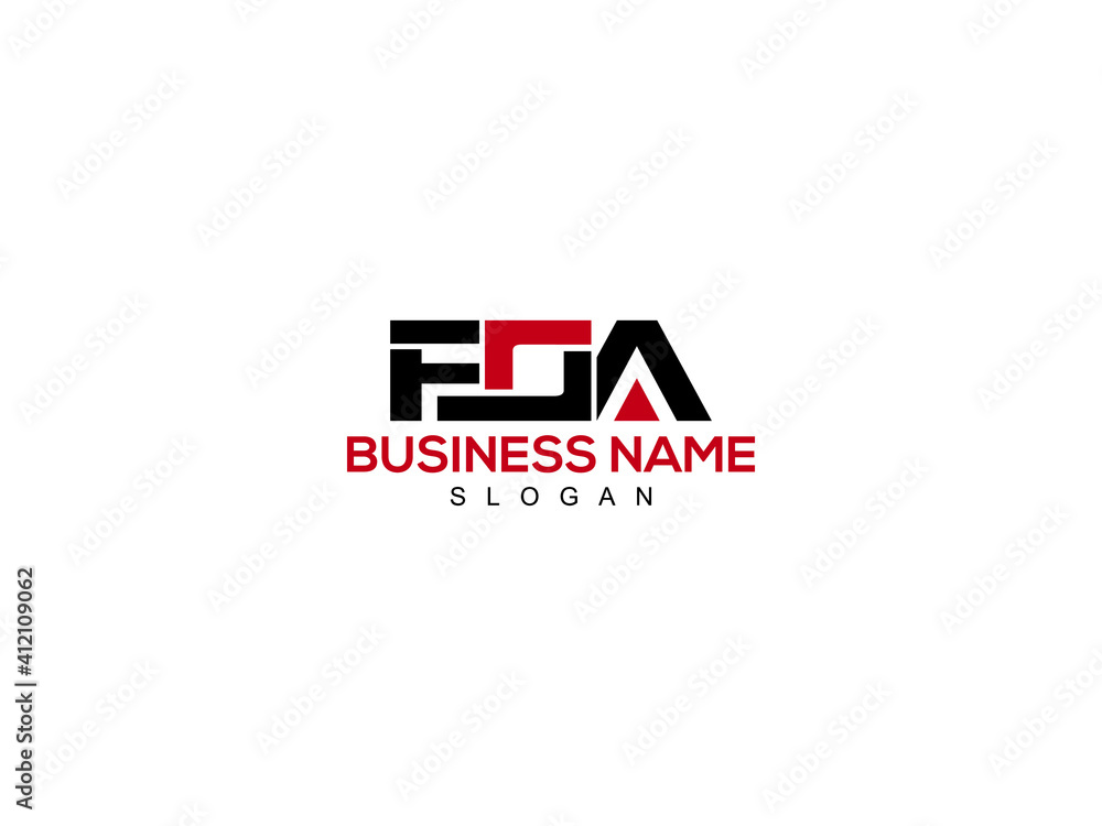 FOA Logo And Illustrations icon For New Business Stock Vector | Adobe Stock