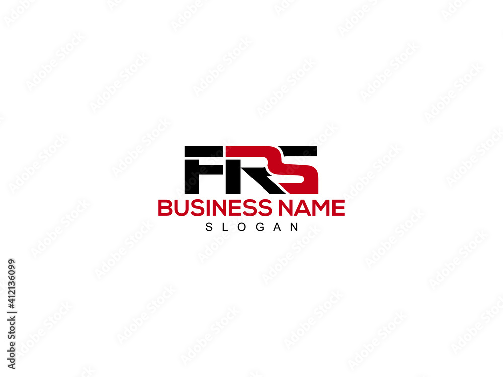 FRS Logo And Illustrations icon For New Business Stock Vector | Adobe Stock