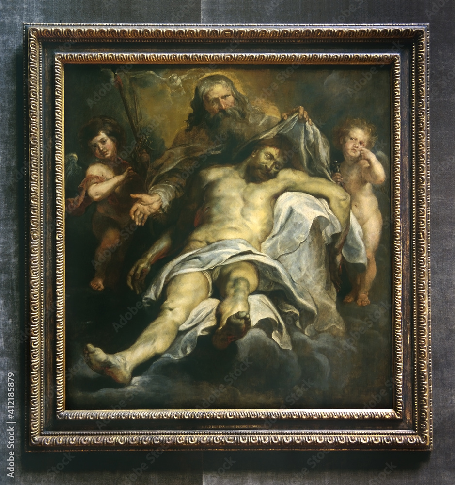 Picture of Pieter Paul Rubens (1577-1640) – The Holy Trinity, Antwerp ...