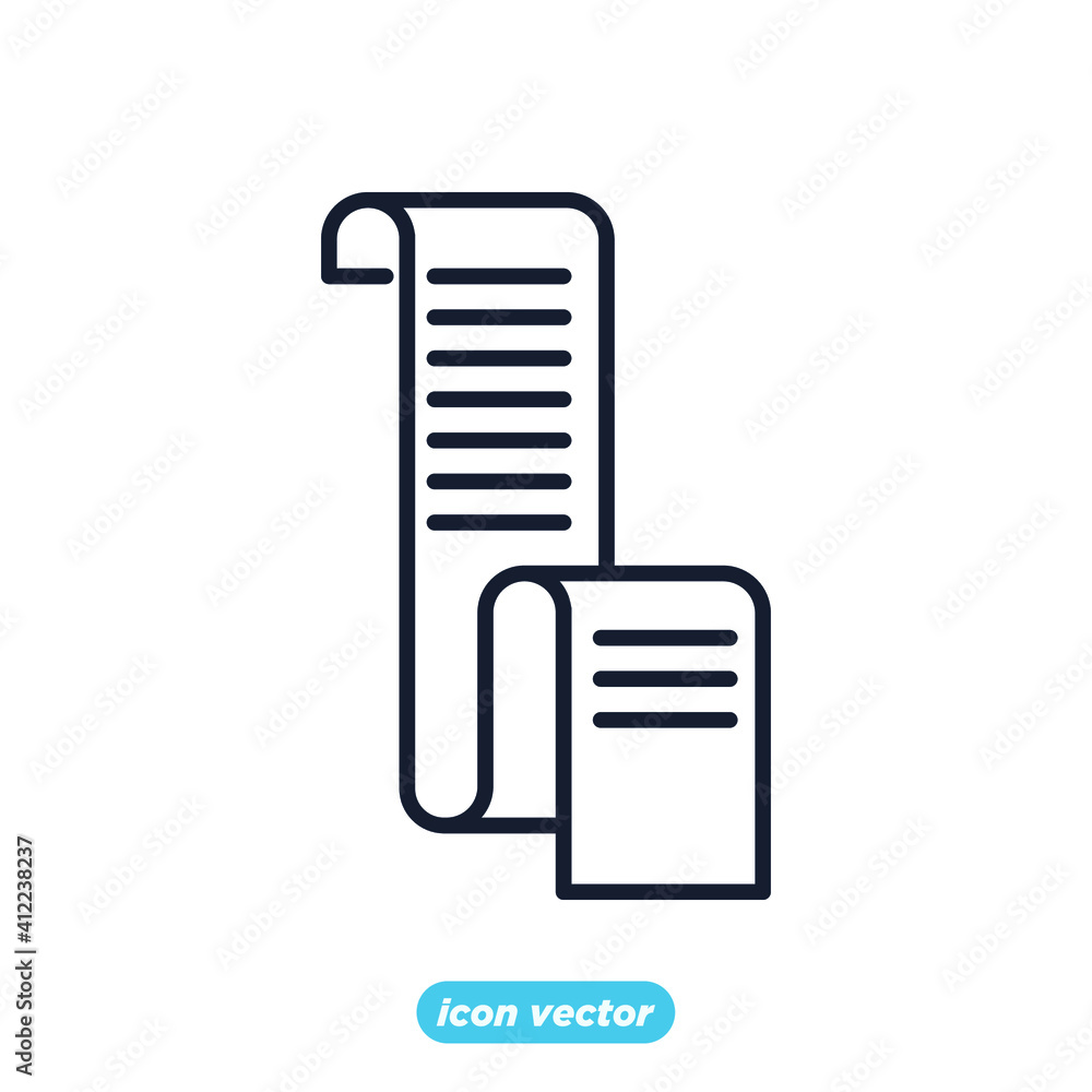 Shopping list icon. Shopping and Market symbol template for graphic and ...