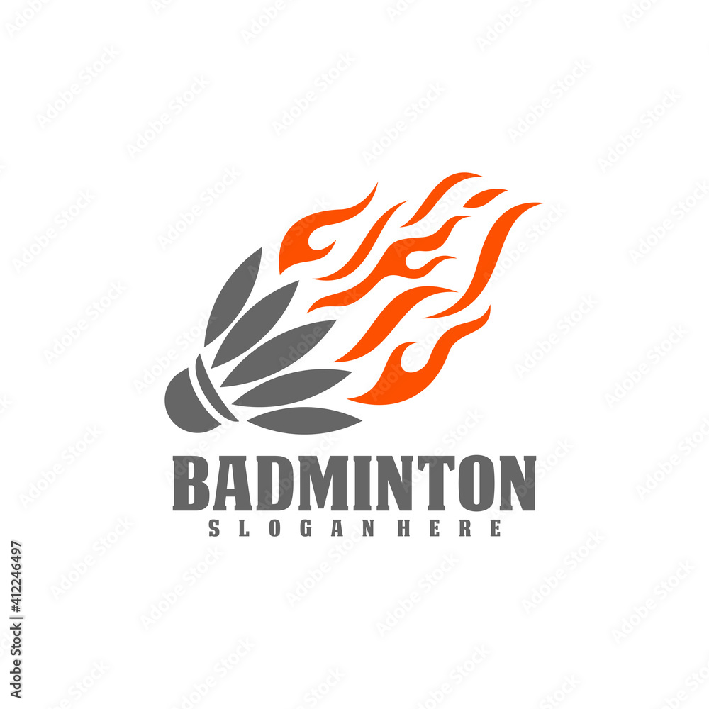 Stockvector Professional Badminton Sports Team Championship Logo ...