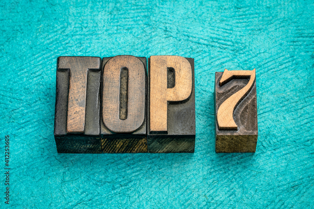 top 7 word abstract in vintage letterpress wood type, review and ...