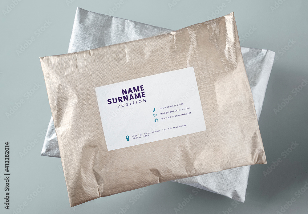 2 Package Mockups Stock Template | Adobe Stock