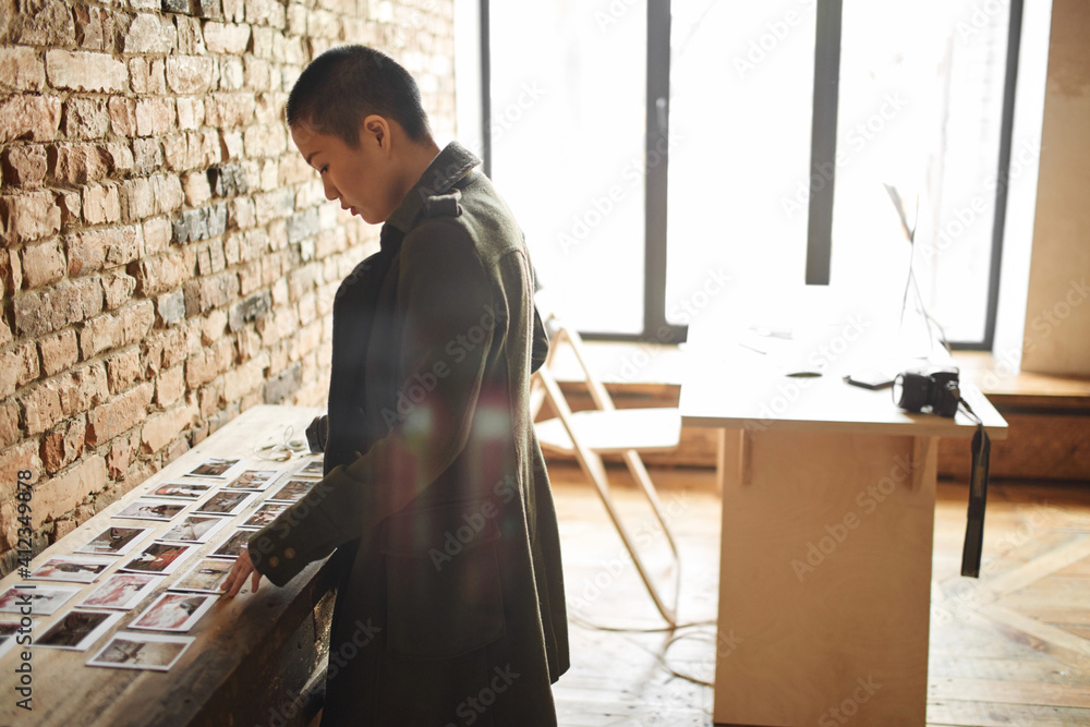 Back in time with retro photo prints Stock Photo | Adobe Stock