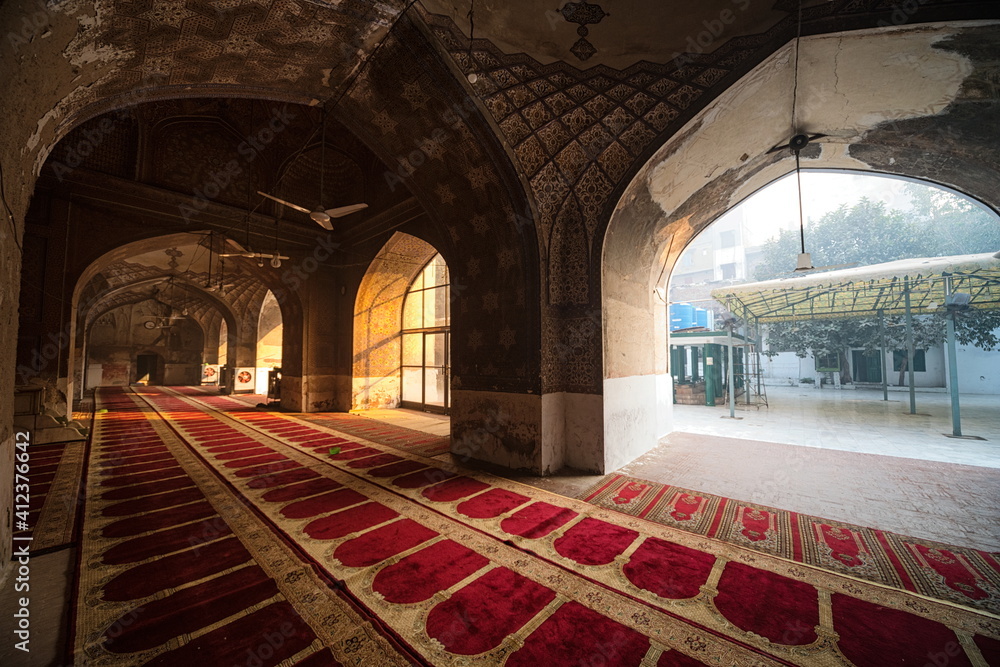 Begum Shahi Mosque, Lahore Stock Photo | Adobe Stock