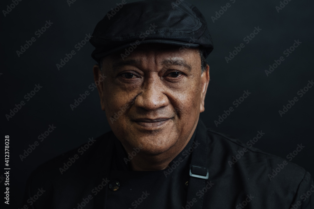 American Samoan Chef Stock Photo | Adobe Stock