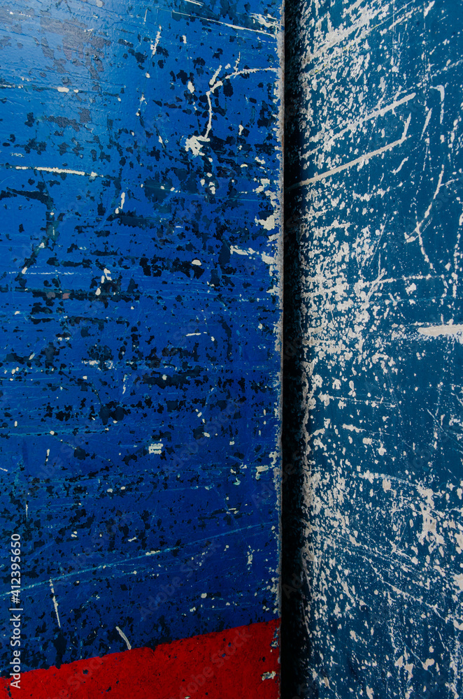 details of worn shipping containers Stock Photo | Adobe Stock