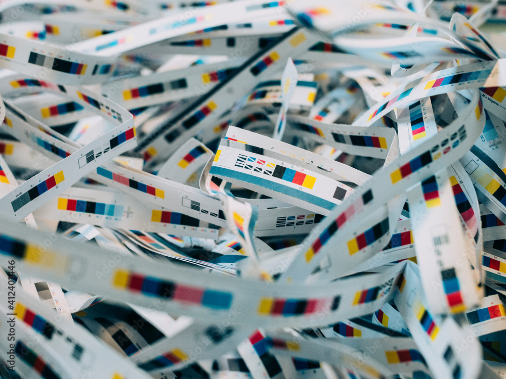 CMYK control strips Stock Photo | Adobe Stock