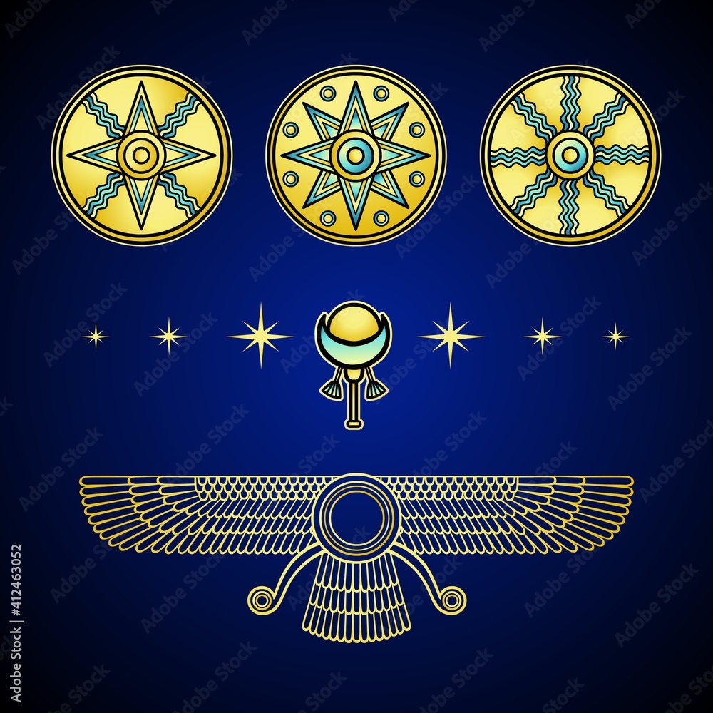 Ancient Sumerian Pictographs