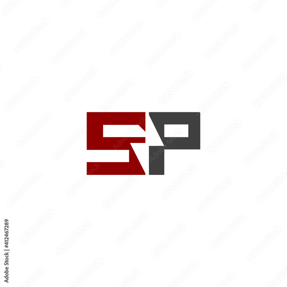 sp electric logo design vector icon Stock Vector | Adobe Stock