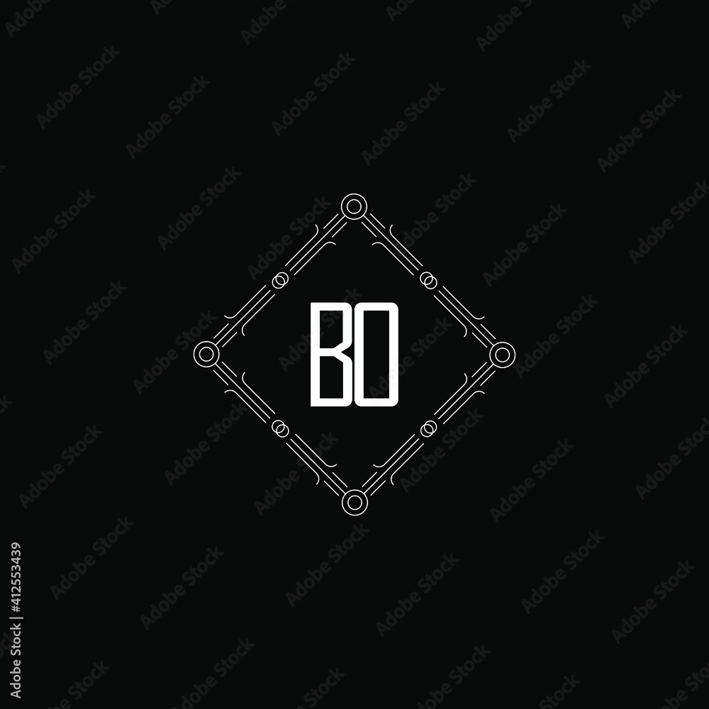 Bo LOGO, Bo ICON, Bo VECTOR, Bo LETTER, Bo MINIMALIST, Bo FLAT, Bo ...