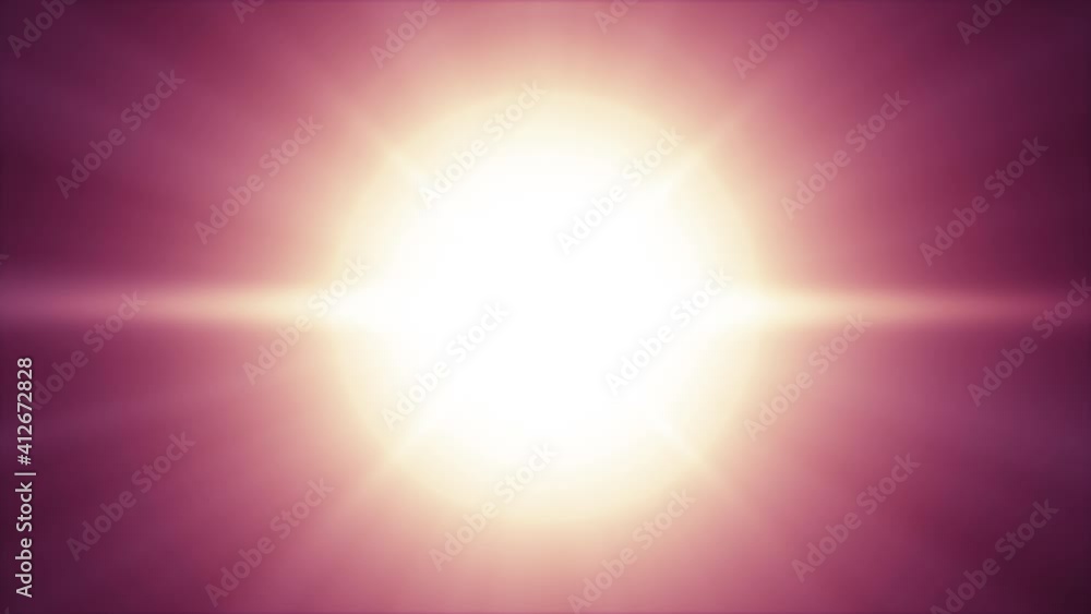 Stockvideon 4k animation of dynamic optical flare light explosion ...