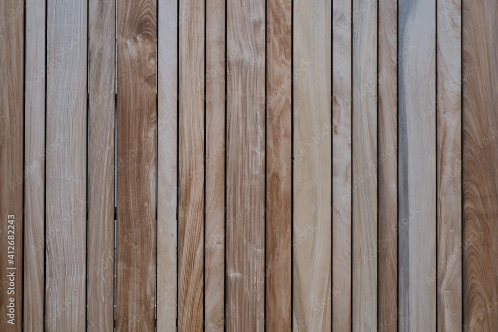 Wood texture. Vertical wooden boards. Stock Photo | Adobe Stock