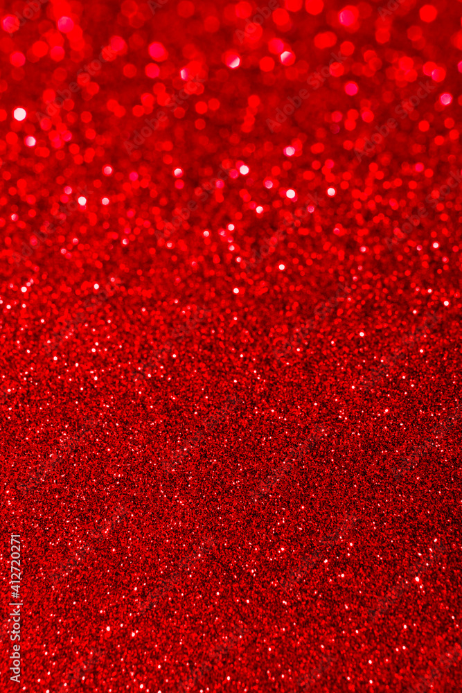 Bright Red Sparkles Background
