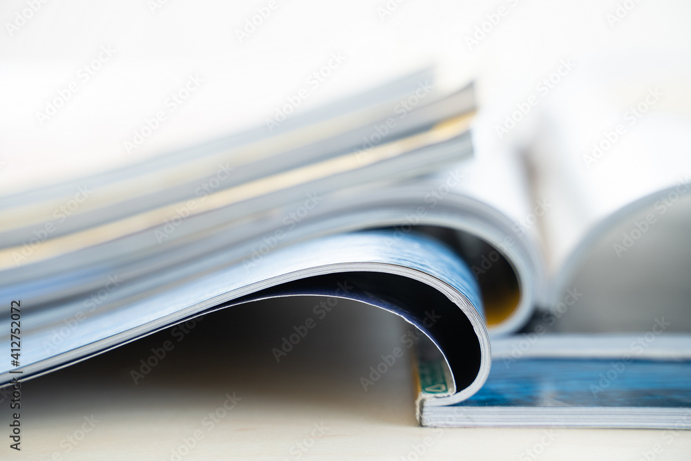 publication Newspaper and journal books background and catalog design ...
