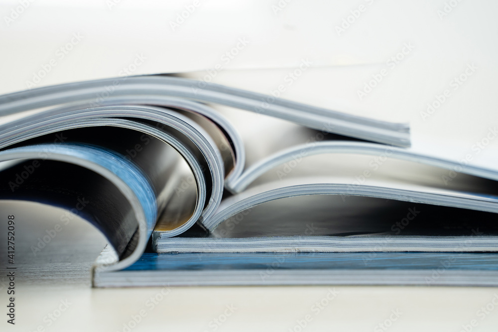 publication Newspaper and journal books background and catalog design ...