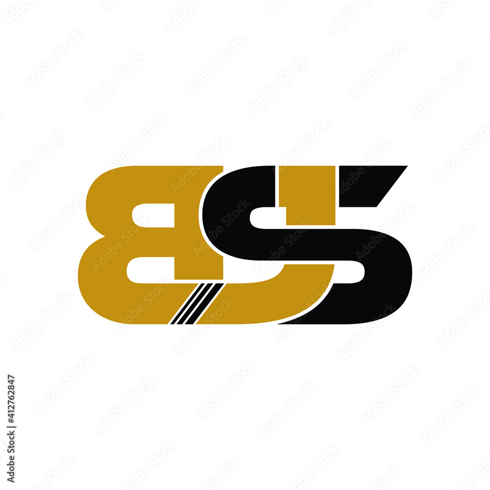 BSJ letter monogram logo design vector Stock Vector | Adobe Stock