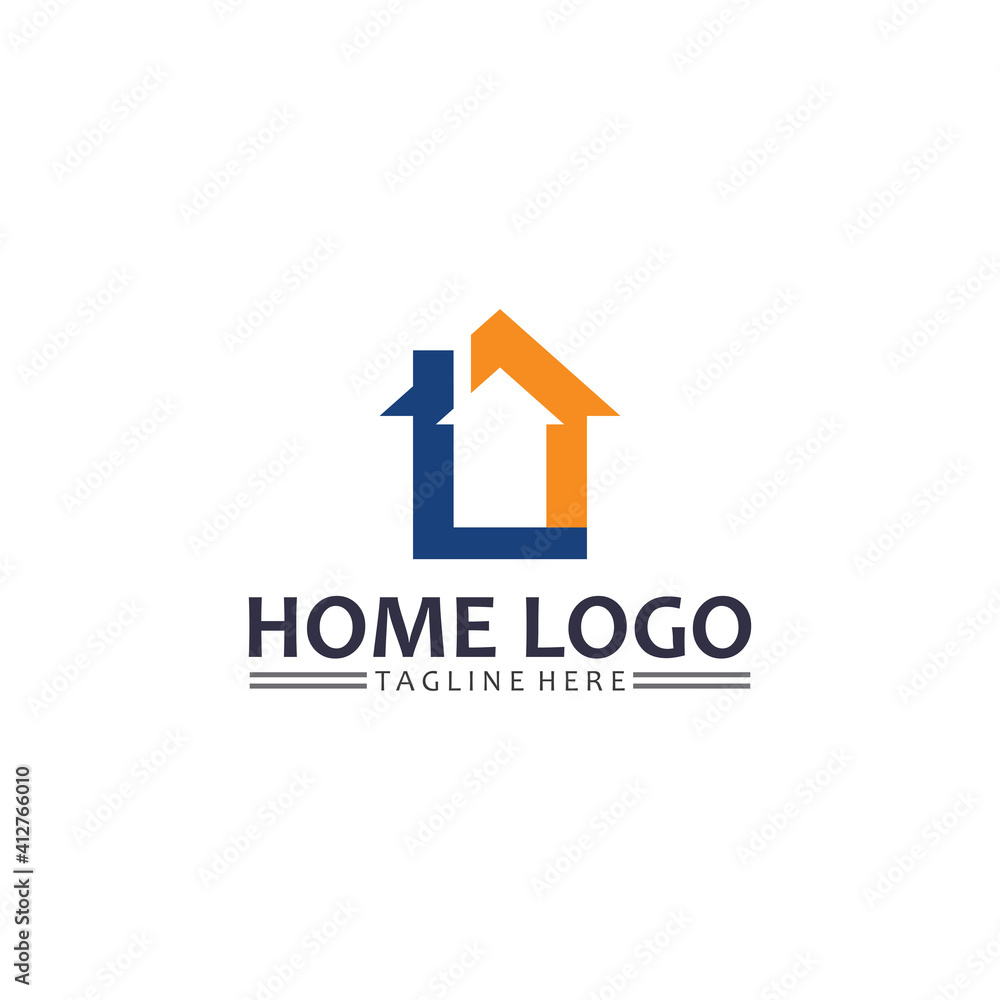Home and house logo design vetor, logo , architecture and building ...