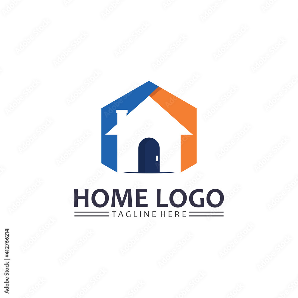 Home and house logo design vetor, logo , architecture and building ...