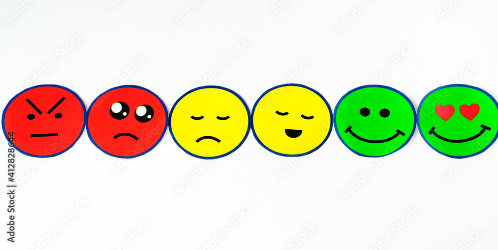 And how do you feel today? on a scale where you have multiple emotions ...