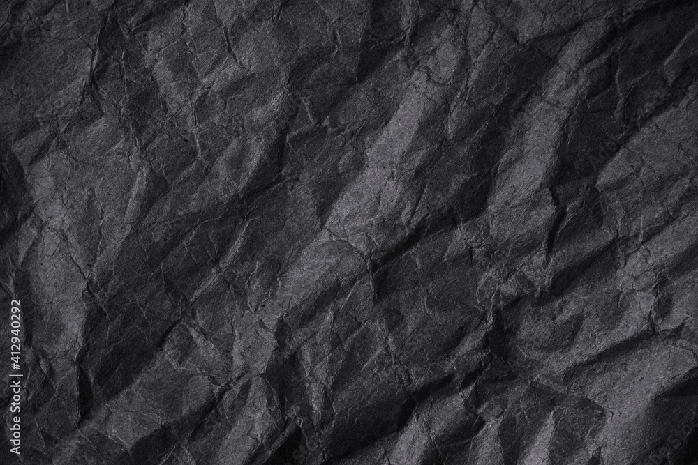 Rough Black Paper Texture