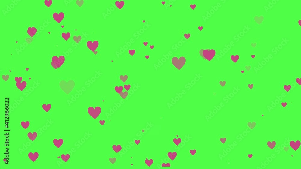 many hearts, Animated pattern, seamless pattern. Background of hearts ...