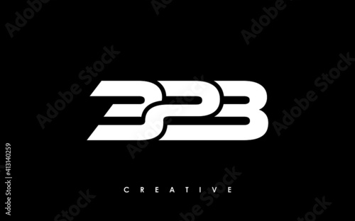 323 Letter Initial Logo Design Template Vector Illustration wall mural ...