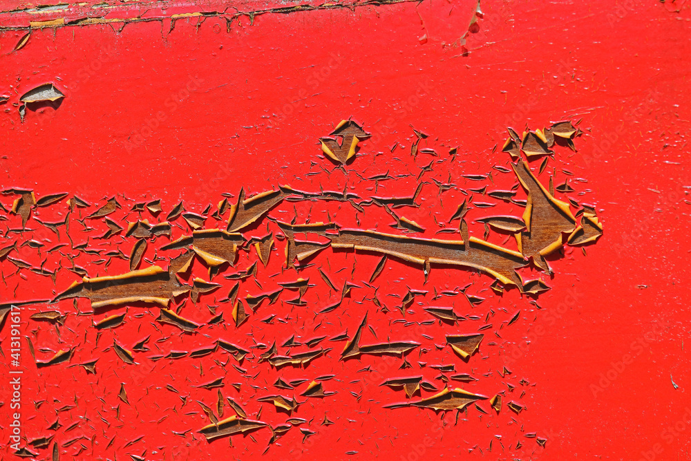 Risse im Lack Stock Photo | Adobe Stock