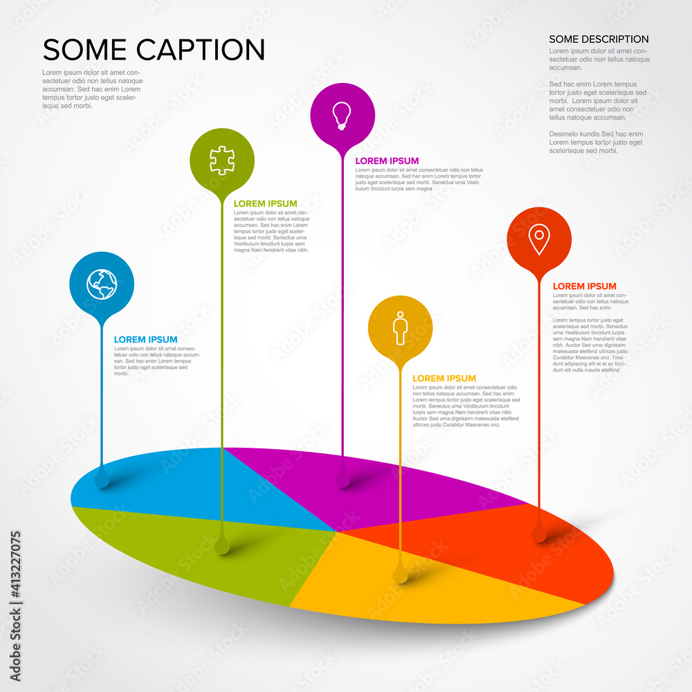 Vector multipurpose Infographic template Stock Vector | Adobe Stock