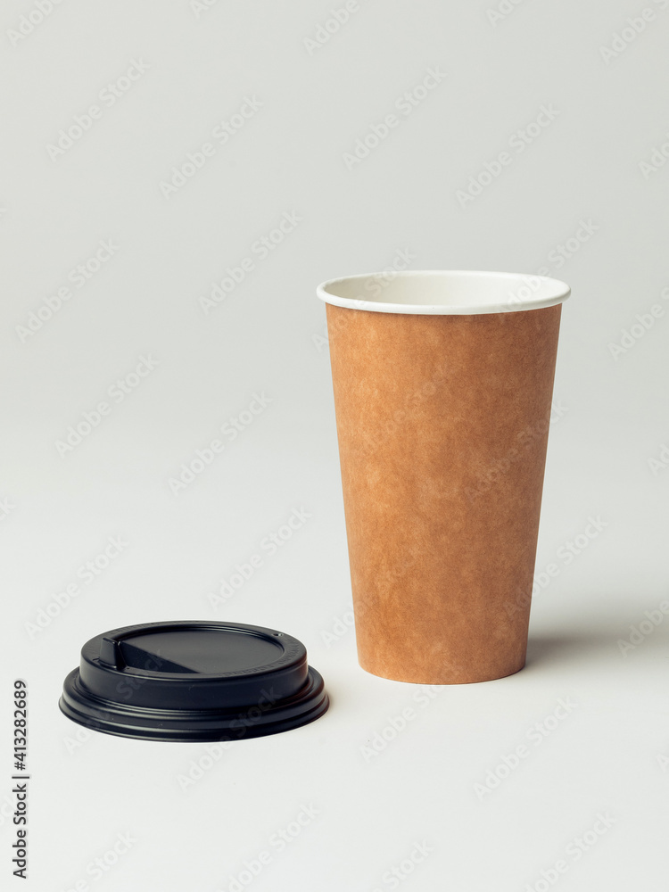 Coffee Cup set - Mockup template for cafes, design of the restaurant's ...