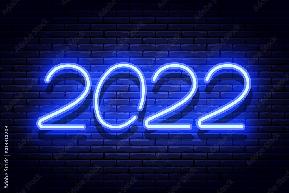 Blue Neon Lights 2022