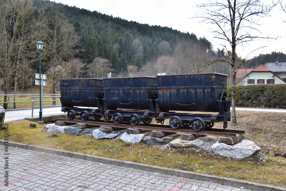 Bergwerk Arzberg in der Steiermark, Österreich Stock Photo | Adobe Stock